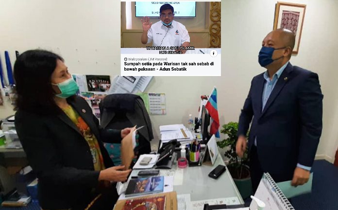 Akuan Bersumpah Parti Warisan Tidak Laku – Adun Sebatik – JALINLUIN.COM