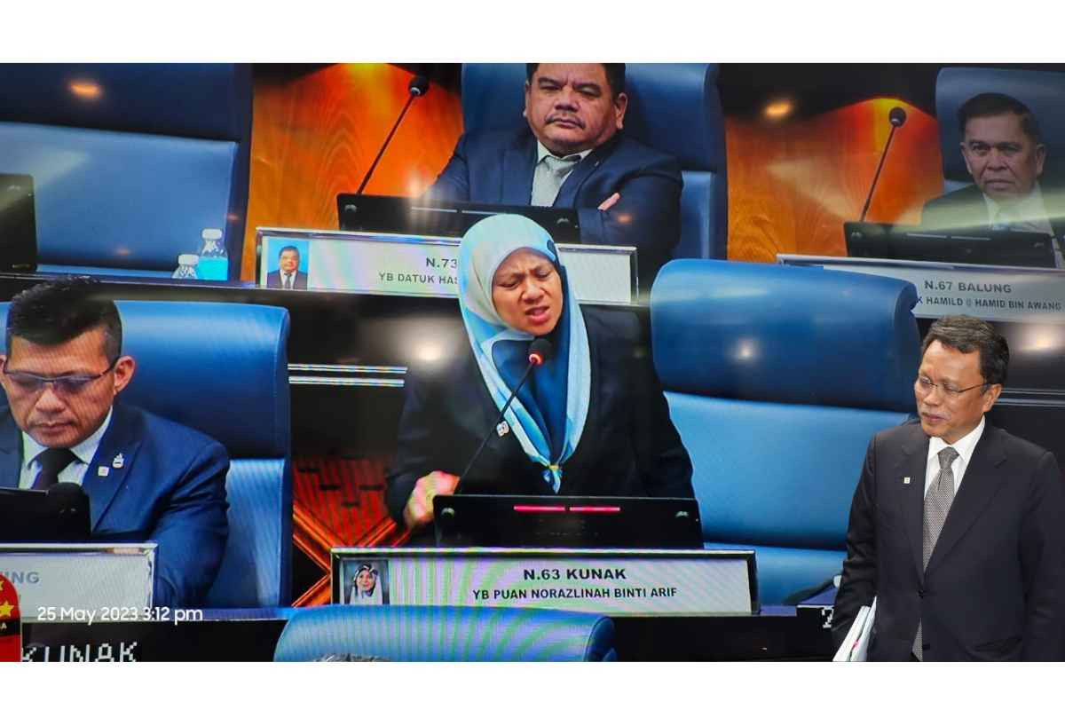 Adun Kunak, Norazlinah Bantai dan Cabar Balik Shafie Kaw Kaw Dalam Sidang DUN Sabah Ke 16 (Video ...