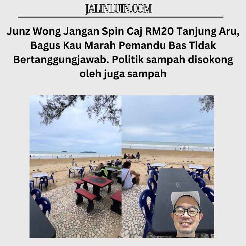 Junz Jangan Spin Caj RM20 Tanjung Aru, Bagus Kau Marah Pemandu Bas ...